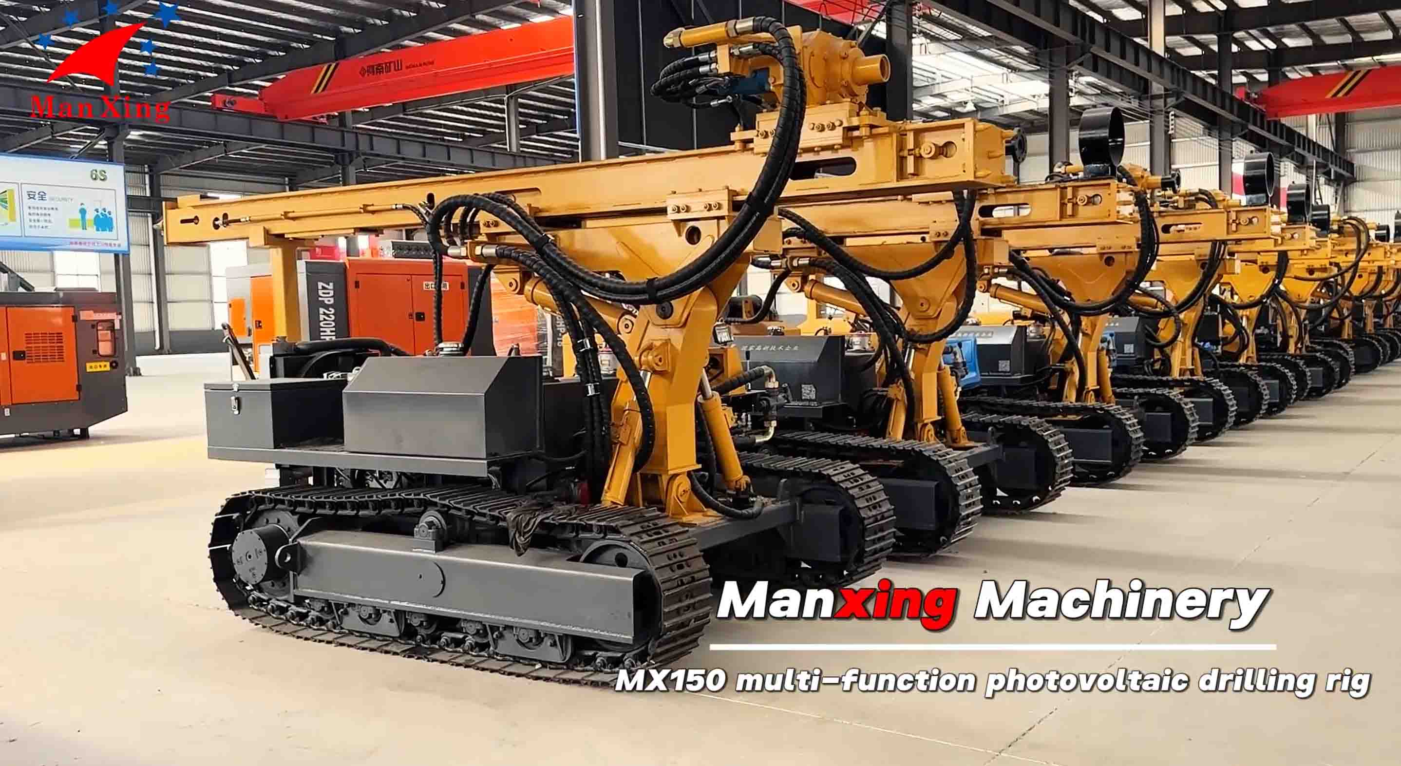 ManXing Unveils Multifunctional Solar PV Piling Rig for Global Markets ...